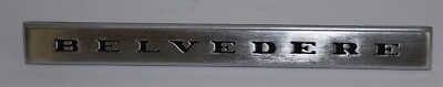 The Emblem That Defined An Era Uncovering The Mystery Of The 1965 Belvedere Ll Fender Emblem