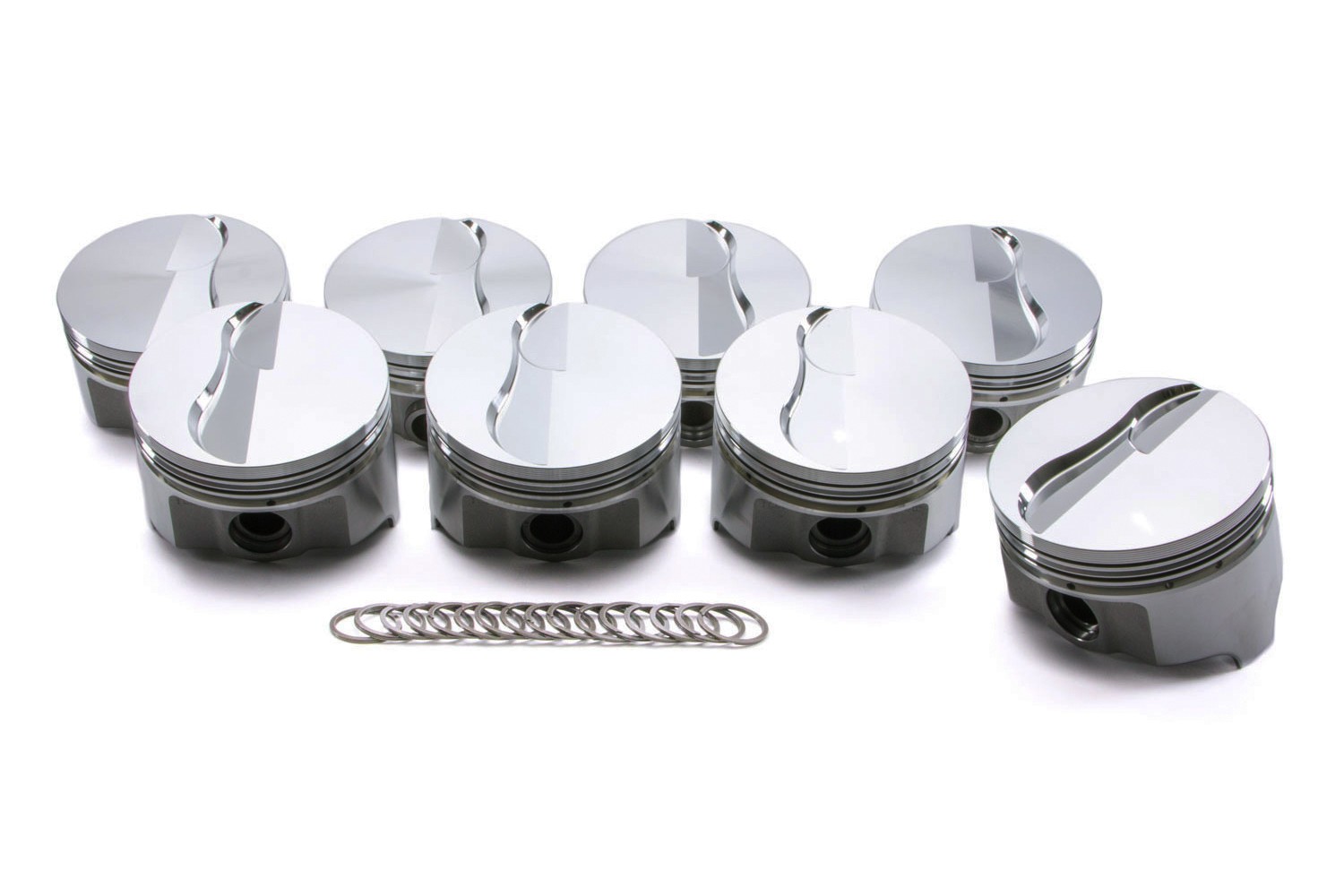Icon Pistons IC578C.030, Set of 8 Aluminum Fits Ford 390 Fe Forged F/T ...