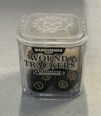Warhammer 40k Age of Sigmar Wound Trackers Set of 8 Dice Brand New ...