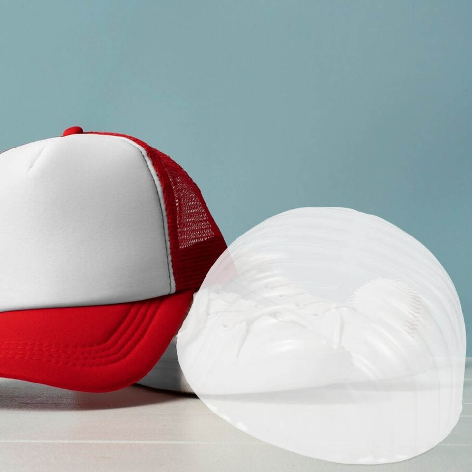 25 Pcs Baseball Cap Display Holders Plastic Hat Shapers Support Liners ...