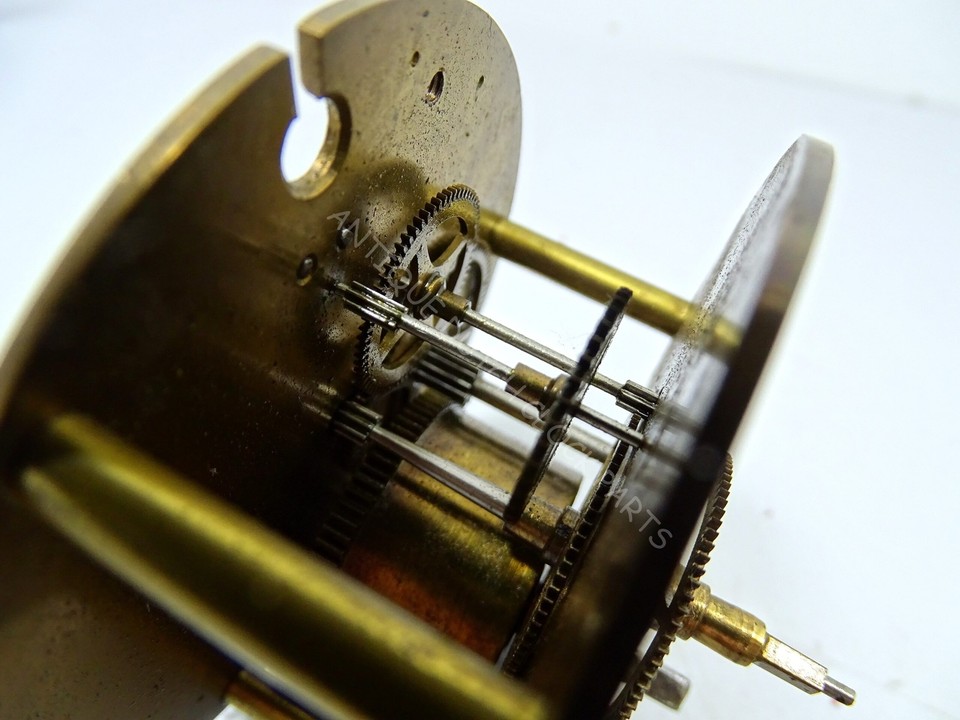 FRENCH MANTLE CLOCK CLOCKWORK SOLD FOR PARTS ONLY! | eBay