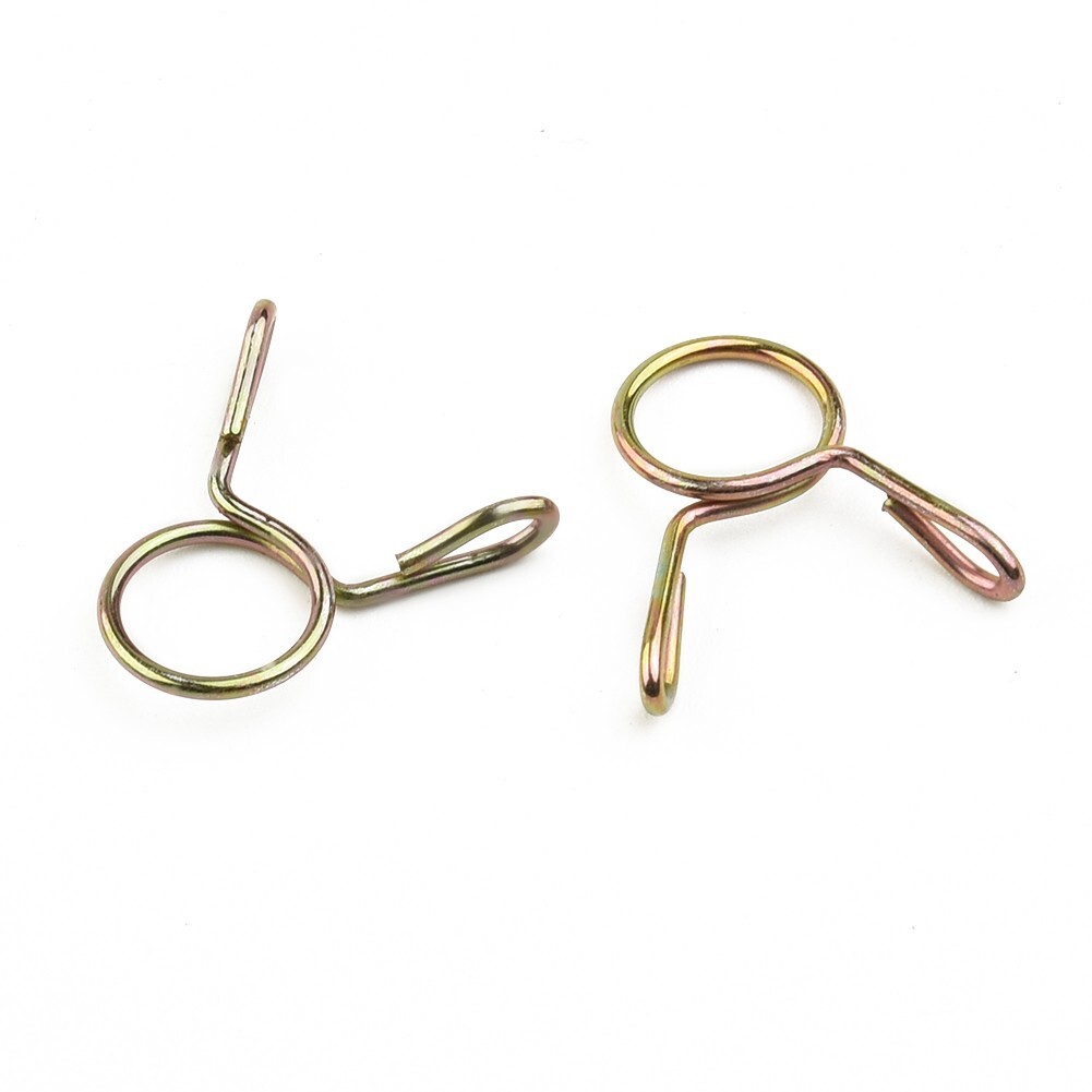 12x 8mm Fuel Line Clips for Honda CB100N Stainless Steel Anti Corrosion ...