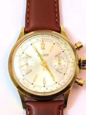 Vintage Gallet Chronograph Men's Wrist Watch, 1960's, Vintage Watches ...