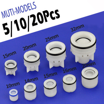 5/10/20Pcs Plastic Insert Check Valve 10mm-32mm Non-Return One Way ...