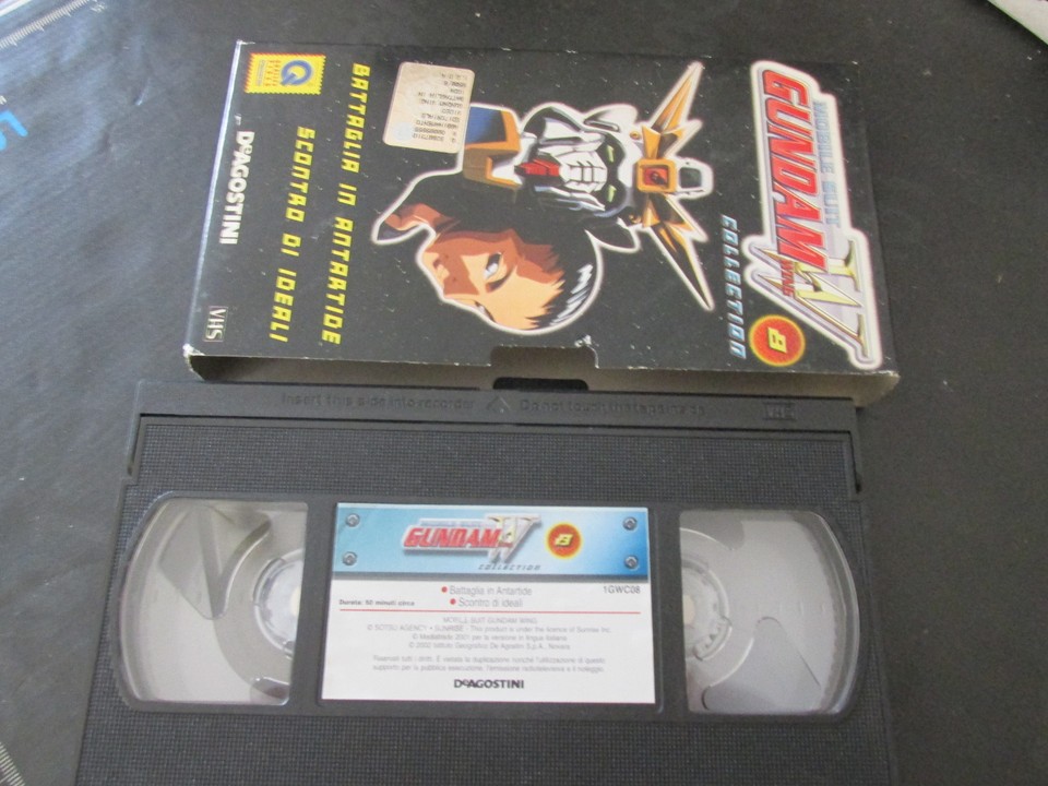 Mobile Suit Gundam Wing Collection - N 8 VHS Deagostini (VHS-8) Ok | eBay