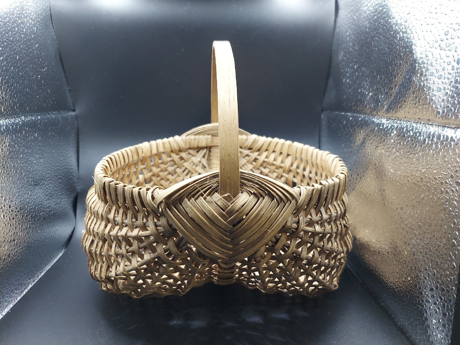 Vintage Buttock Style Egg Gathering Basket 9.5 Inches Across 8 Inches ...