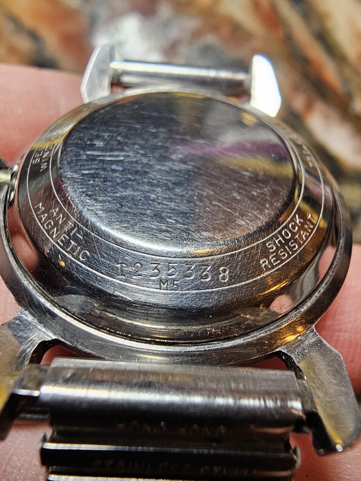 Bulova 1965 JET CLIPPER Vintage Automatic Watch 11AFAC Men's Original ...