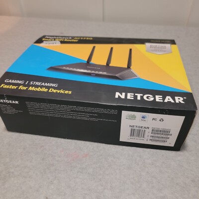 Netgear Nighthawk AC1750 Smart WiFi Router R6700v2 Dual Band-R6700 ...
