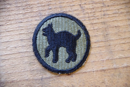 Original fully embroidered WW2 81st Infantry Division Whitebacked Patch ...