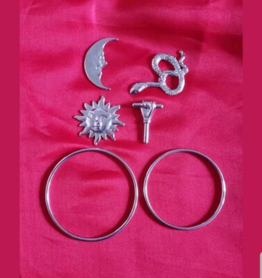 Set of Obatala Tools - Herramientas Obbatala Santeria Ifa Metal Yoruba ...
