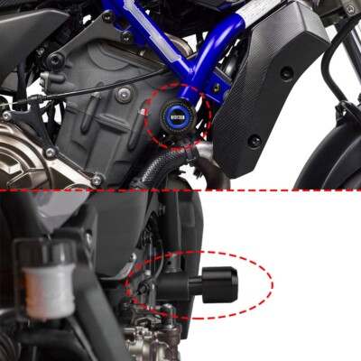 XSR700 MOTO Side Frame Crash Slider Protector Bar For Yamaha XSR 700 ...