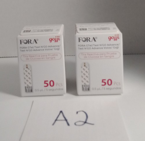 100 Fora Gojji Blood Glucose Test Strips 2 Boxes Of 50 Expires 2 13 100-fora-gojji-blood-glucose-test-strips-2-boxes-of-50-expires-2-13