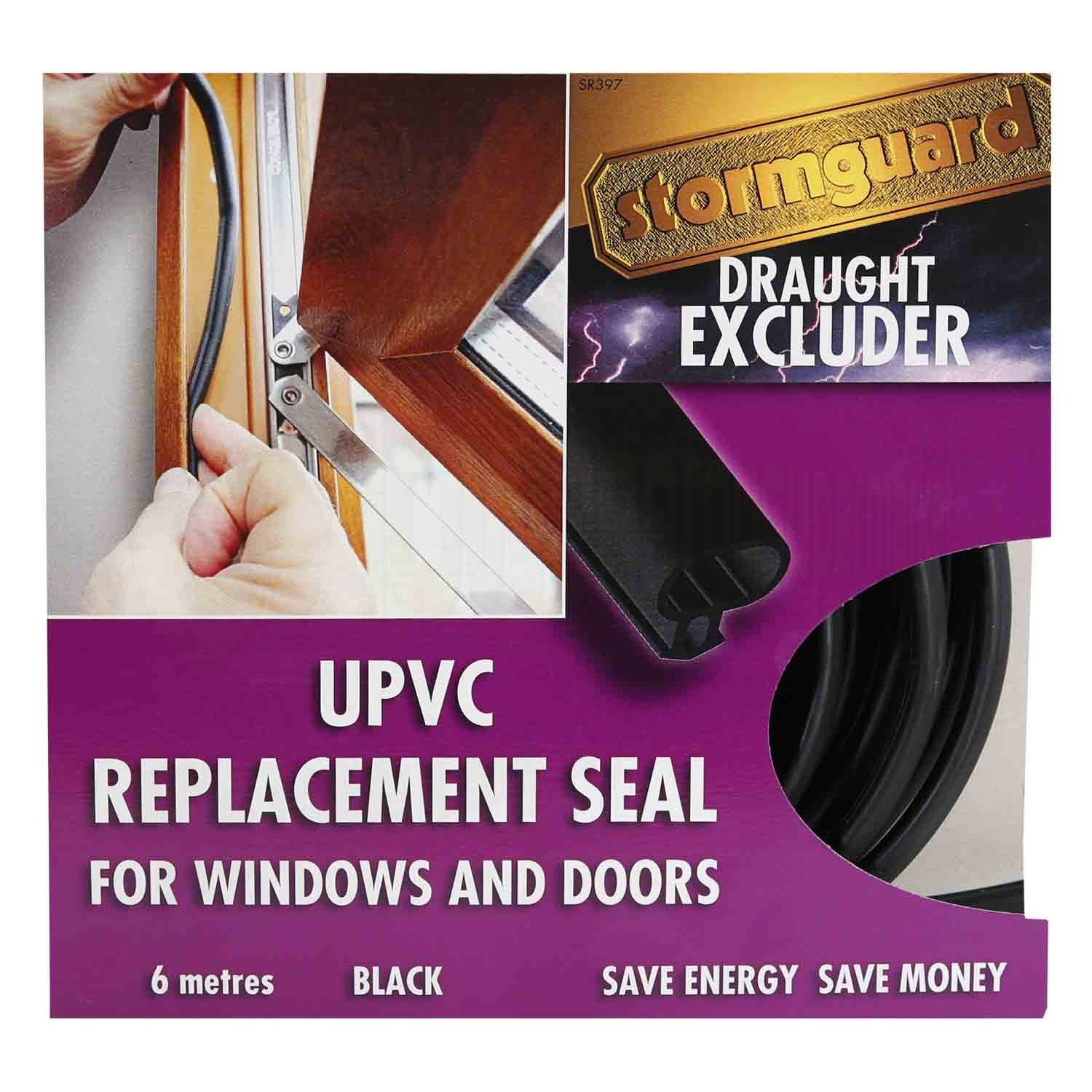 Replacement Rubber UPVC window door gasket seal draught proofing ...