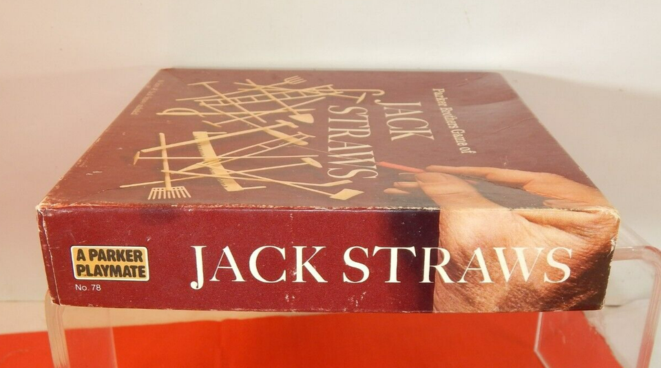 Jack Straws Game Parker Brothers 40 REPLACEMENT STRAWS & Box ONLY SEE PICTURES | eBay