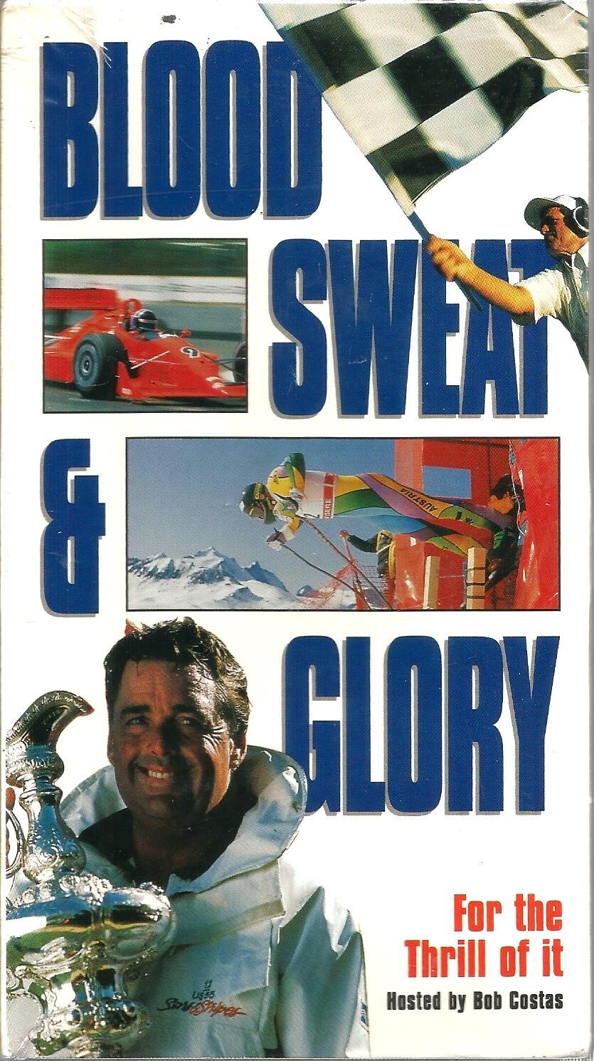 Blood, Sweat & Glory VHS 1992 For The Thrill Of It Bob Costas Racing ...