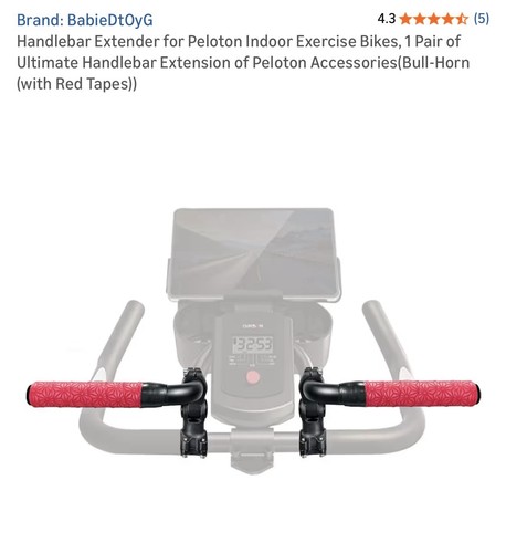 Handlebar Extender For Peloton Indoor Exercise Bikes Ultimate Extension ...