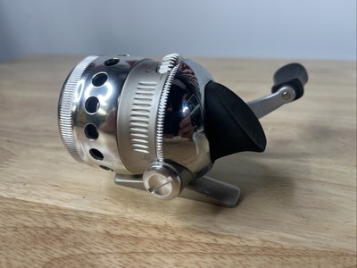 ZEBCO OMEGA Z02 7 Stainless Bearing Fishing REEL Chrome VG Condition | eBay