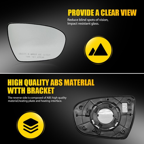 Exterior Mirror Heated Glass Power RH Passenger Side for Kia Optima ...