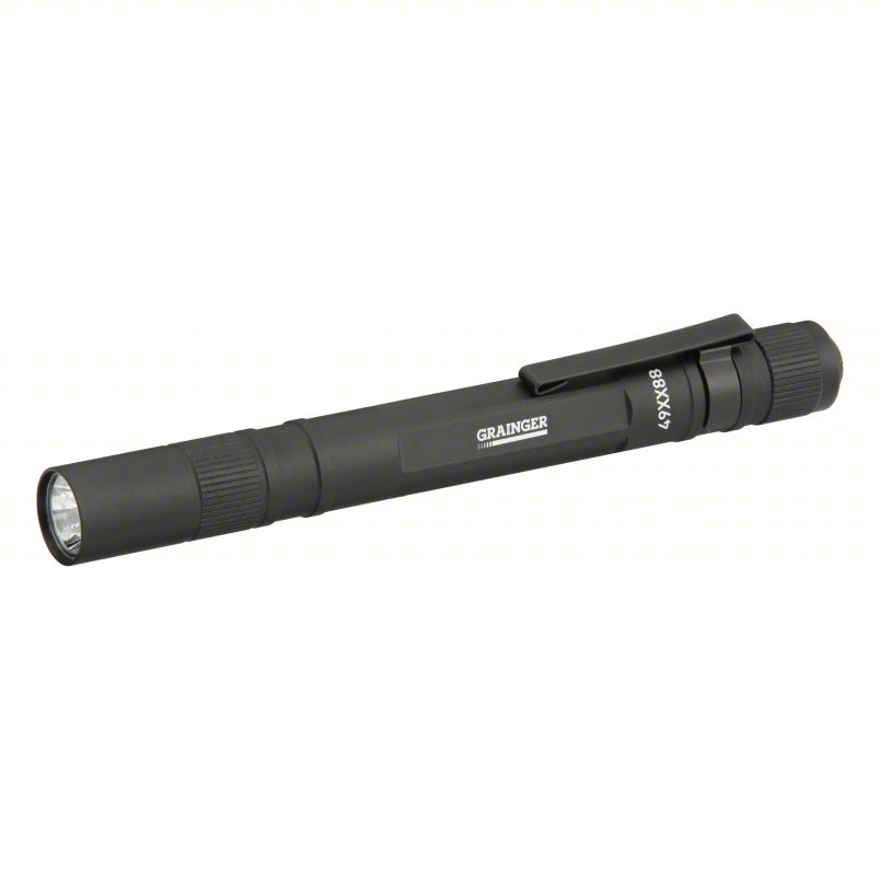 Grainger Luna LED Penlight 90 Lumens AAA Black Aluminum IPX4 | eBay