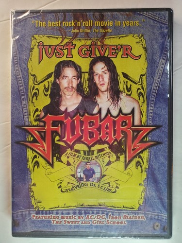 Fubar Just Give'r DVD Brand New 2002 Alliance Atlantis Brand New Sealed ...