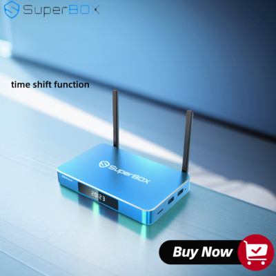 NEW SuperBox S6 MAX TV Box Media Player With UPDATED Timeshift Voice ...