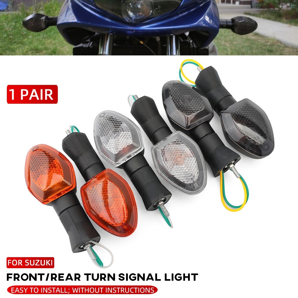 Front/Rear Turn signal Light Indicator Lamp For SUZUKI DRZ 400/E/S/SM ...