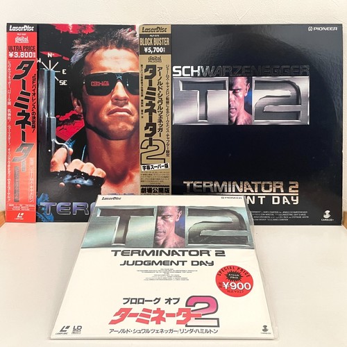 The Terminator, Terminator 2, Prologue of T2 Laserdisc Lot of 3 LD ...