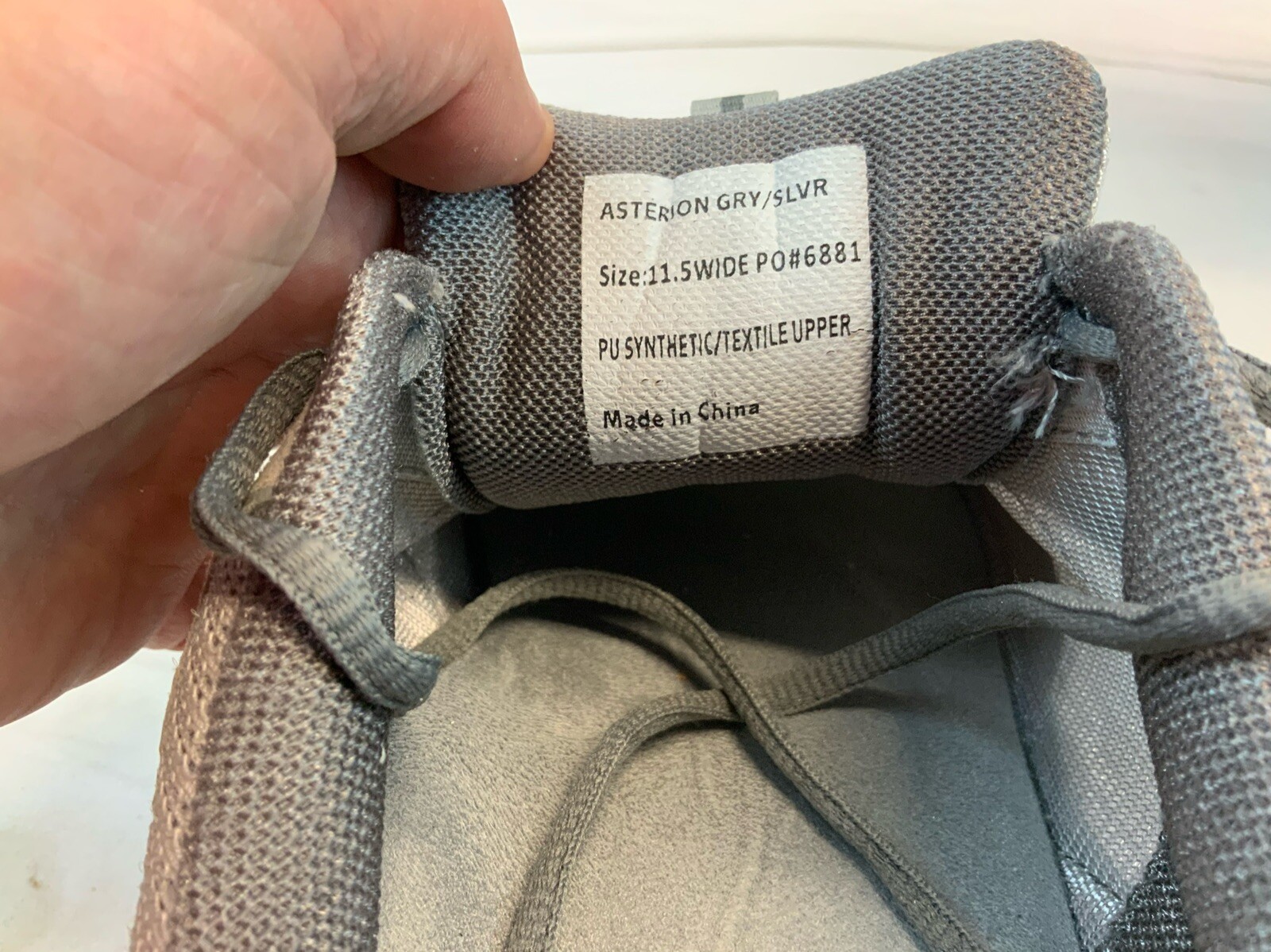 Abeo Aero Athletic Shoes Sz 11.5 W Men Gray Upper Vibram Soles Mint YGI ...