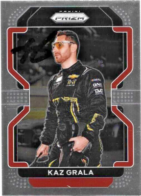 Kaz Grala NASCAR Autographed / Signed Panini Prizm Card 2022 #42 | eBay
