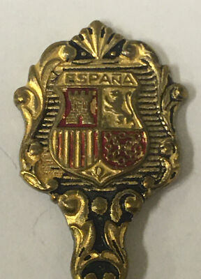 Vintage Souvenir Spoon Collectible Espana Spain | eBay