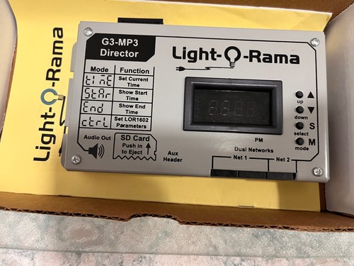 light o rama G3 MP3 Director | eBay