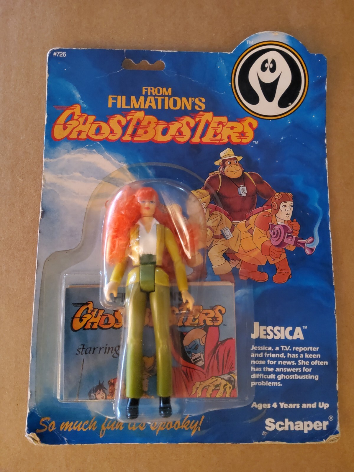RARE Vintage Schaper 1986 From Filmations Ghostbusters Jessica MOC for ...
