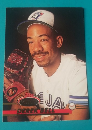 1993 Topps Stadium Club Baseball #504 Derek Bell - Toronto Blue Jays | eBay