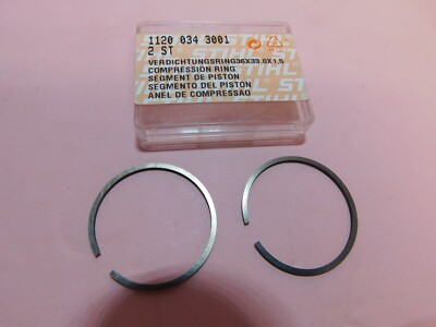 COMPRESSION RING SET FOR STIHL 009 010 011 # 1120 034 3001 CHAINSAW ...