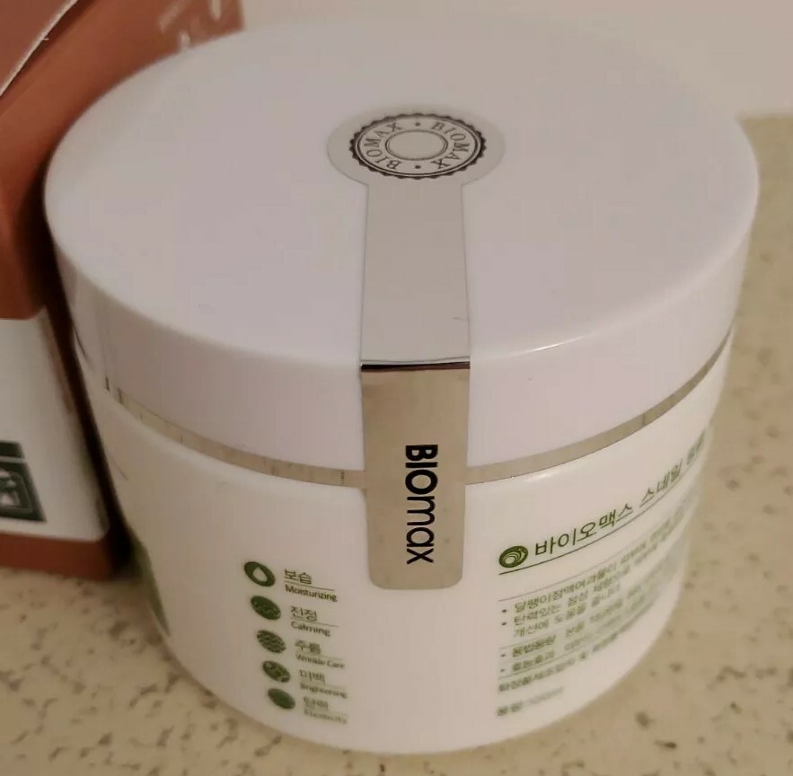 Biomax Korean Snail Wrinkle Care Cream Moisturizer All Skin Type 100ml ...