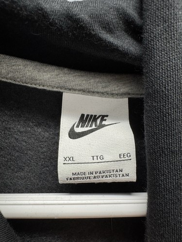 Nike Sportswear Club Fleece Hoodie Mens XXL Black Pullover Active ...