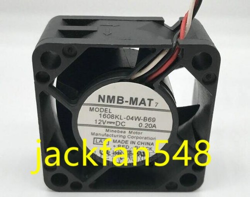 NEW NMB 1608KL-04W-B69 DC12V 0.20A 40mm 40*20MM Cooling Fan | eBay