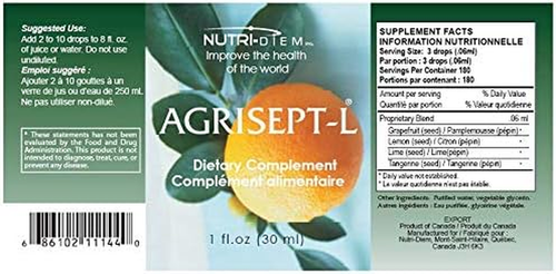 Agrisept - L Antioxidant 30Ml (1 Oz) 4 Bottles 313045781736| eBay