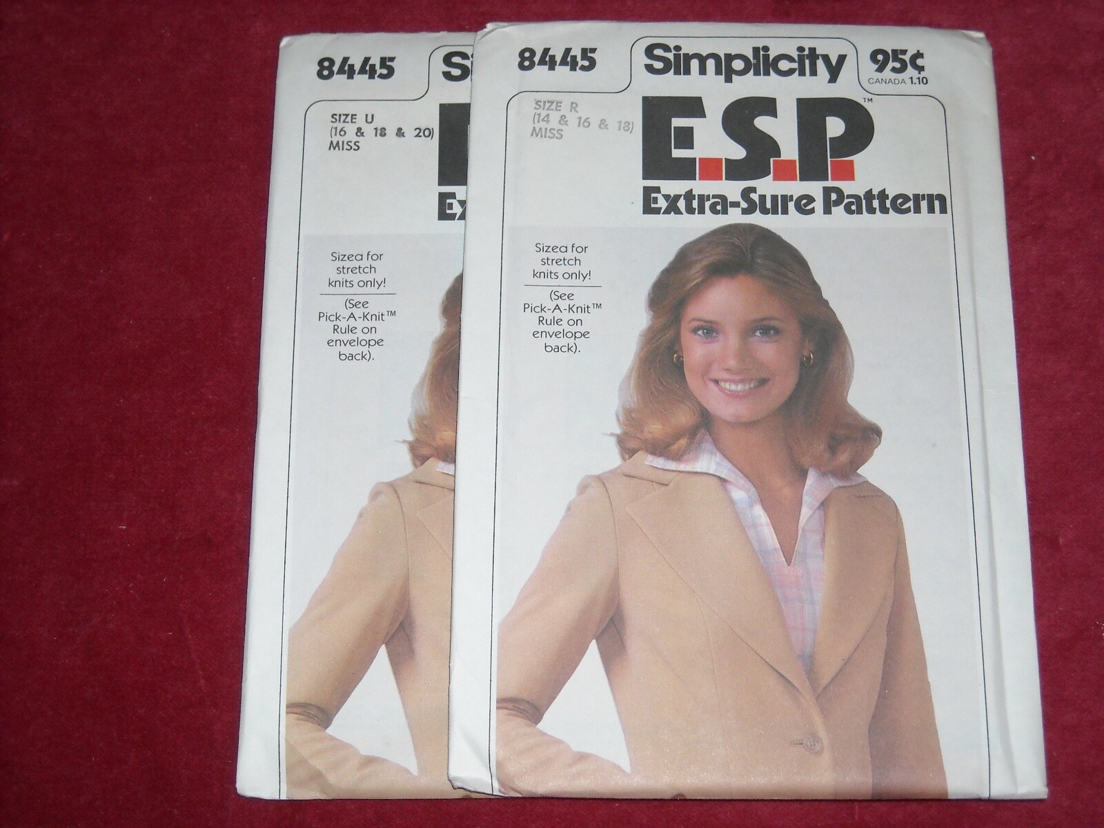 🌸 UNCIRCULATED 1978 SIMPLICITY #8445 - LADIES LONG RETRO JACKET PATTERN ...