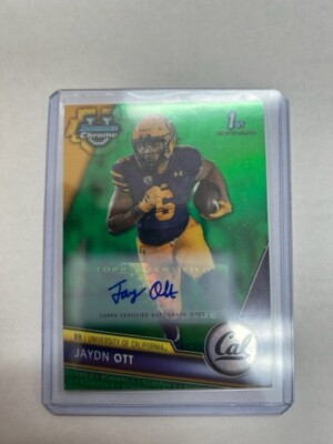 Jaydn Ott 2023 Bowman Chrome Purple Auto RC Card Cal | eBay