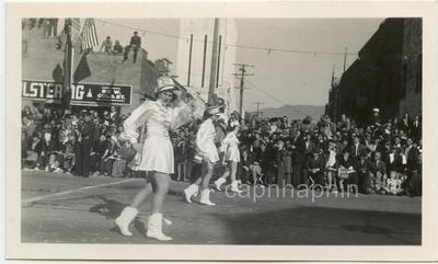 Steppin' Pretty MAJORETTES With Batons PASADENA CA Vintage 1941 Photo ...