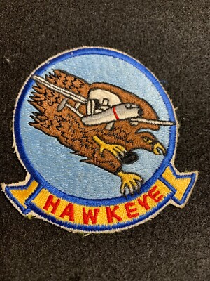 Vintage US Navy USS Grumman E-2 Hawkeye Patch | eBay