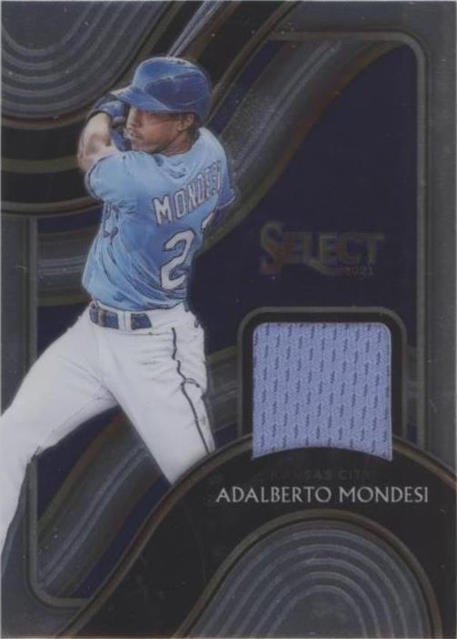 2021 Panini Select - Select Swatches Adalberto Mondesi #SS-AM (MEM) for ...