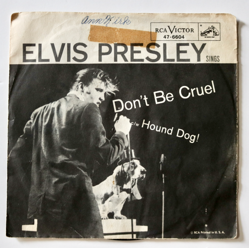 ELVIS PRESLEY Don't Be Cruel pic sleeve 7" record RCA 47-6604 | eBay