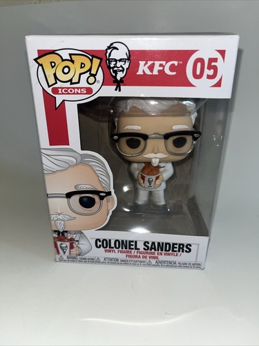 Funko Pop! Vinyl: Ad Icons - Colonel Sanders (Chicken Bucket) #5 for ...