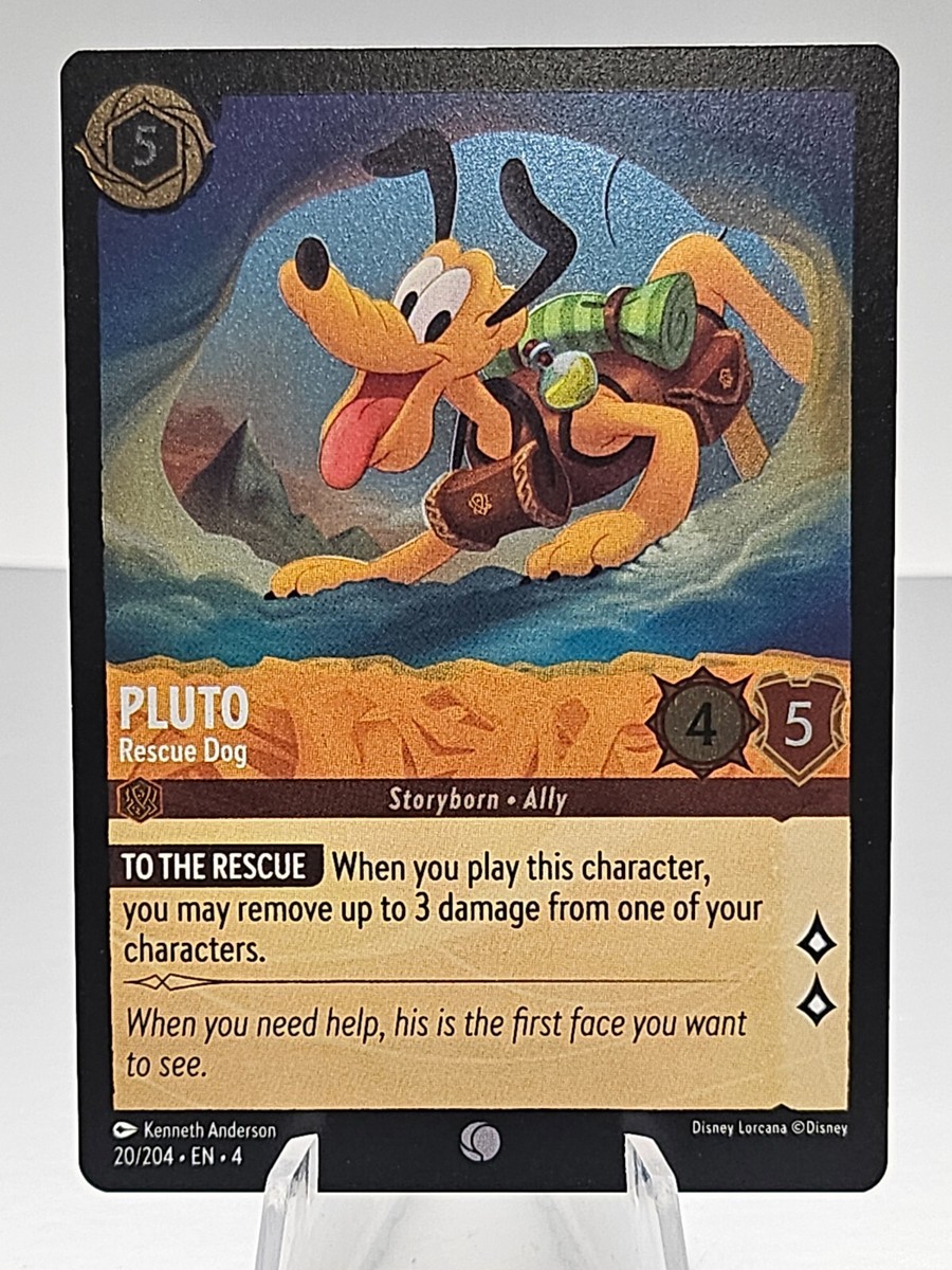 Disney Character Pluto Being Sick