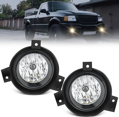 Nilight 2001-2003 Ford Ranger Fog Lights Assembly | H10 12V 42W | 12V ...