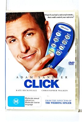 Click - Adam Sandler Region 4 DVD | eBay Australia