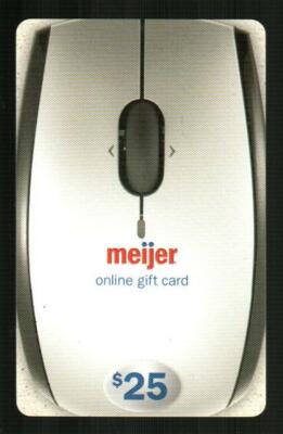 MEIJER Computer Mouse ( 2009 ) Gift Card ( $0 - NO VALUE ) | eBay