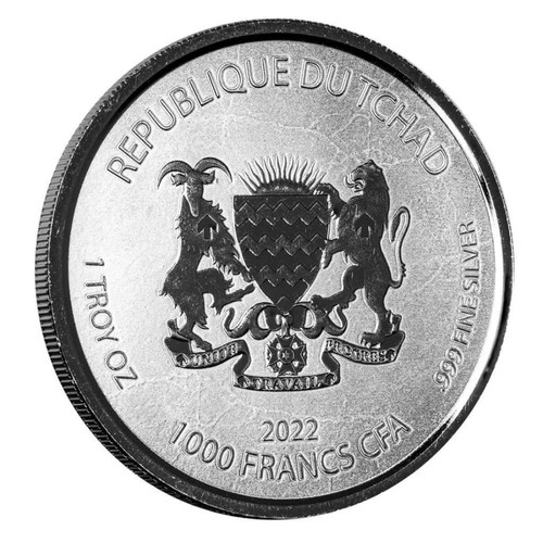 2022 1 oz Kek Egyptian Relic Series Coin .999 Silver Proof-like Coin # ...